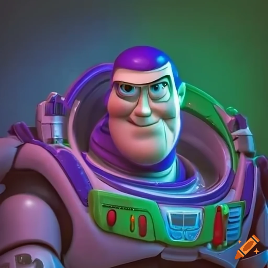 Buzz lightyear character on Craiyon