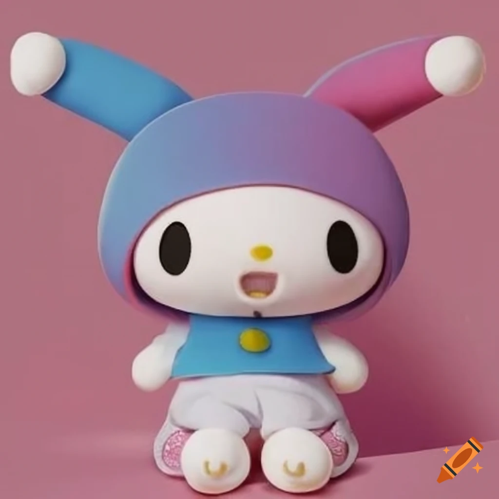 My Melody character illustration on Craiyon