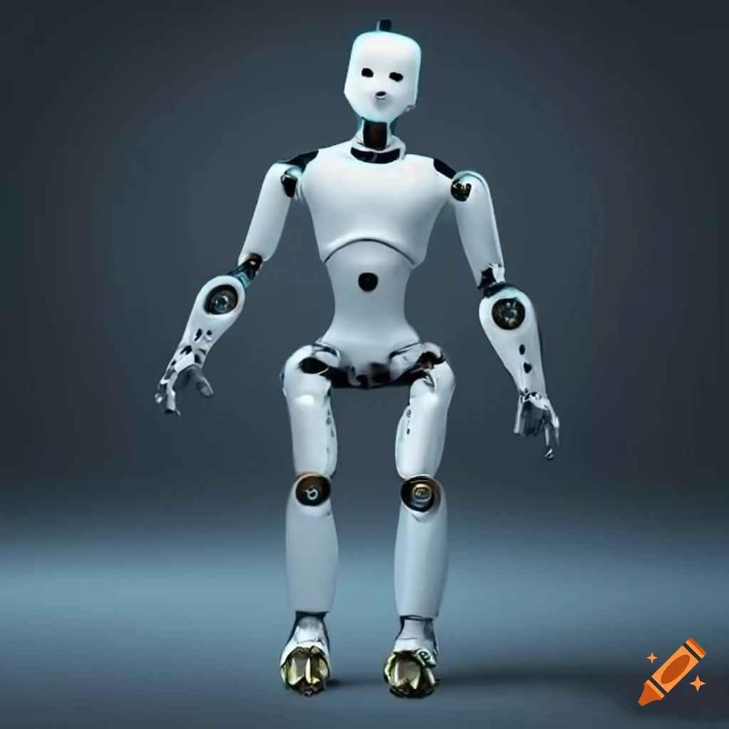 Robot body on Craiyon