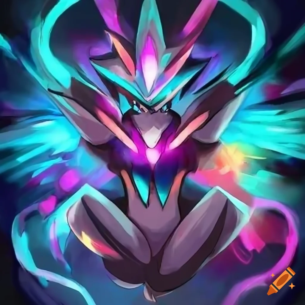 Electric fighting type legendary pokemon on Craiyon