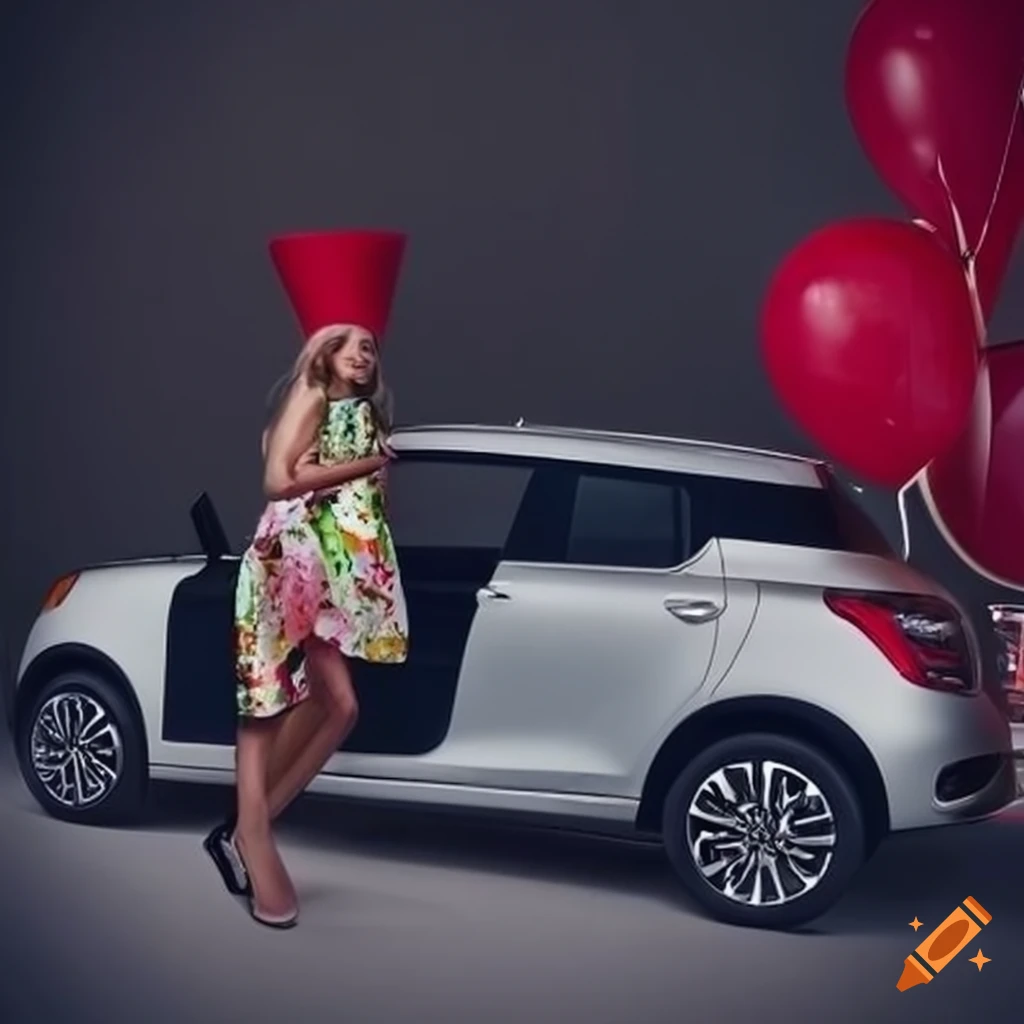 Tastefully decorated New Suzuki Swift UK for an exciting birthday on ...