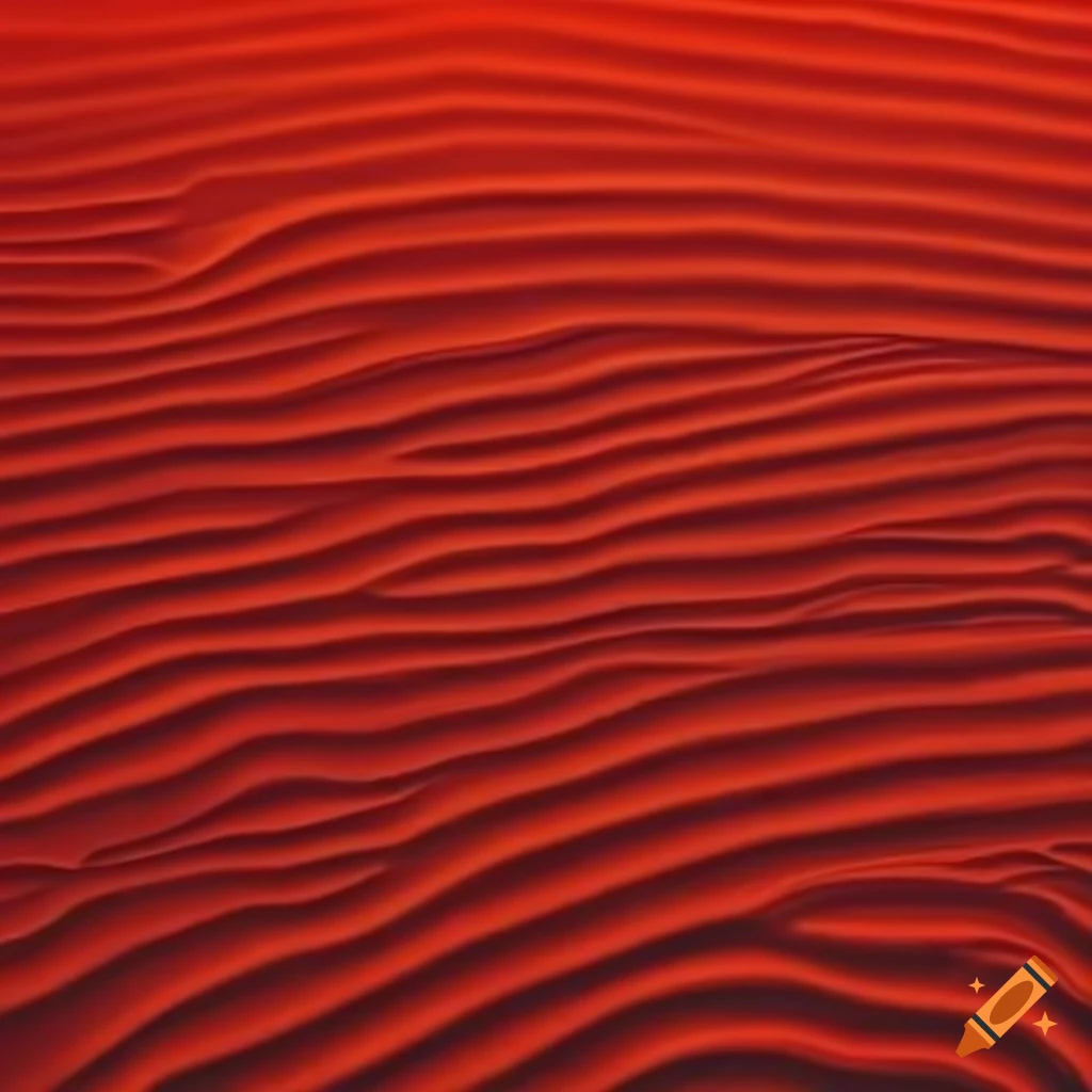 Crimson red granular texture with sand waves on music album cover on ...