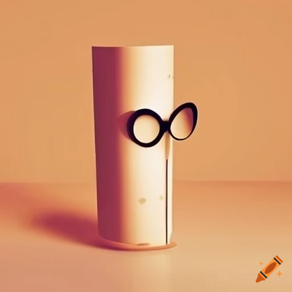 Design with images of different models of cardboard tubes on Craiyon