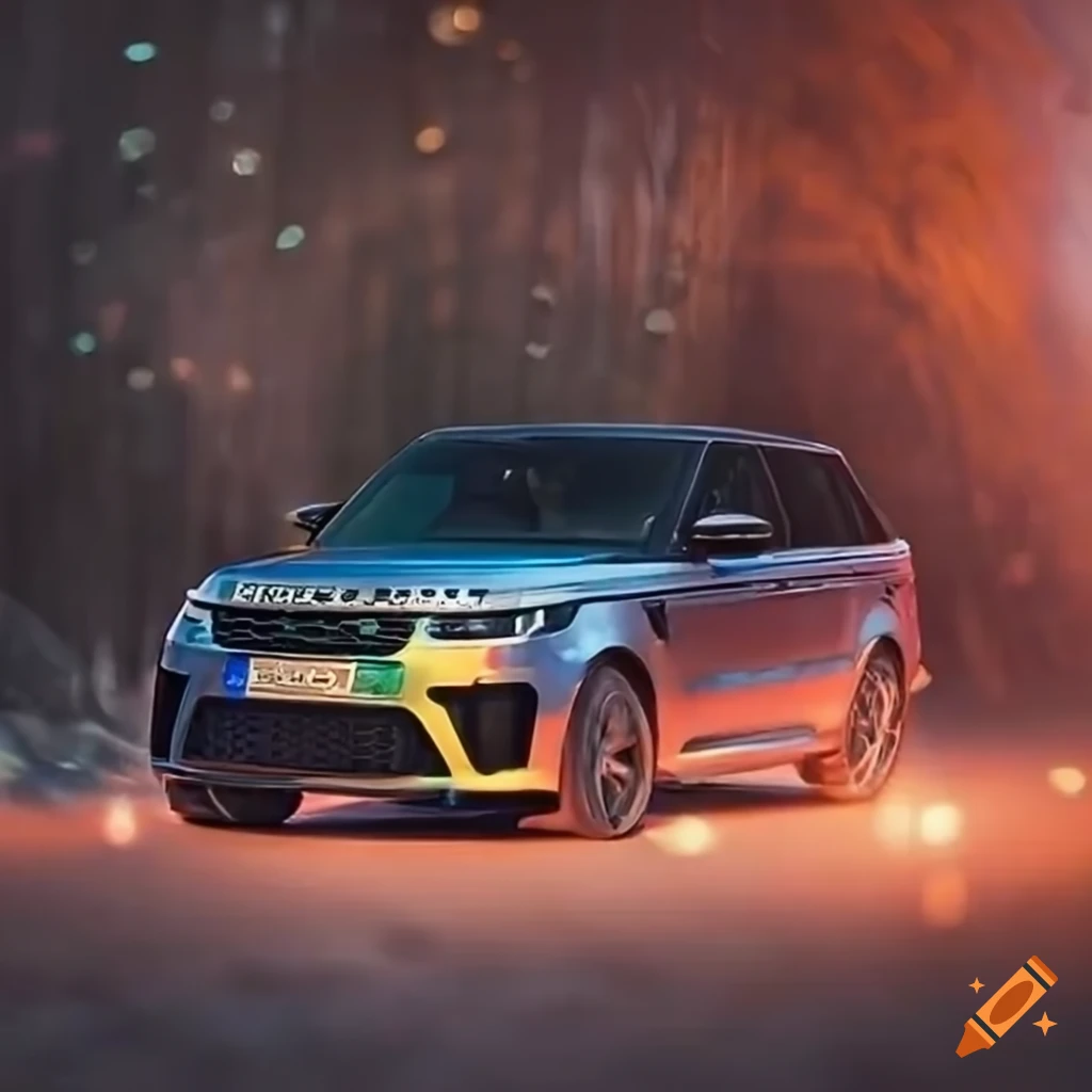 Range rover sport svr 2022 high-quality wallpaper image with 1366 x 768 ...