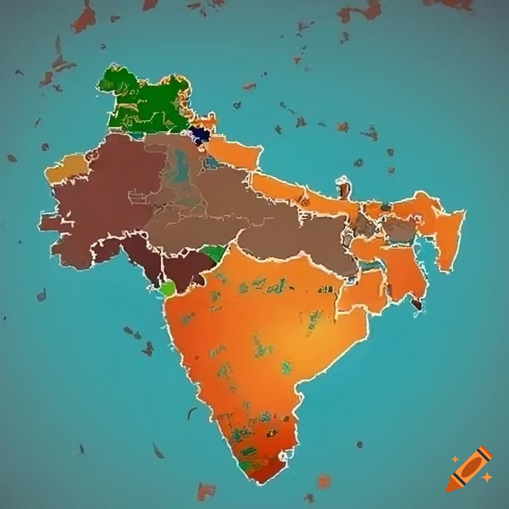 Linguistic Map Of India