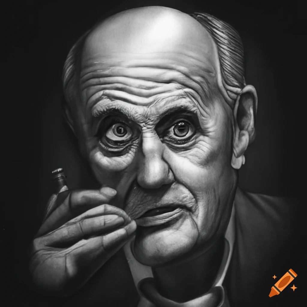 TV character George Bluth Sr., portrayed by Jeffrey Tambor on Craiyon