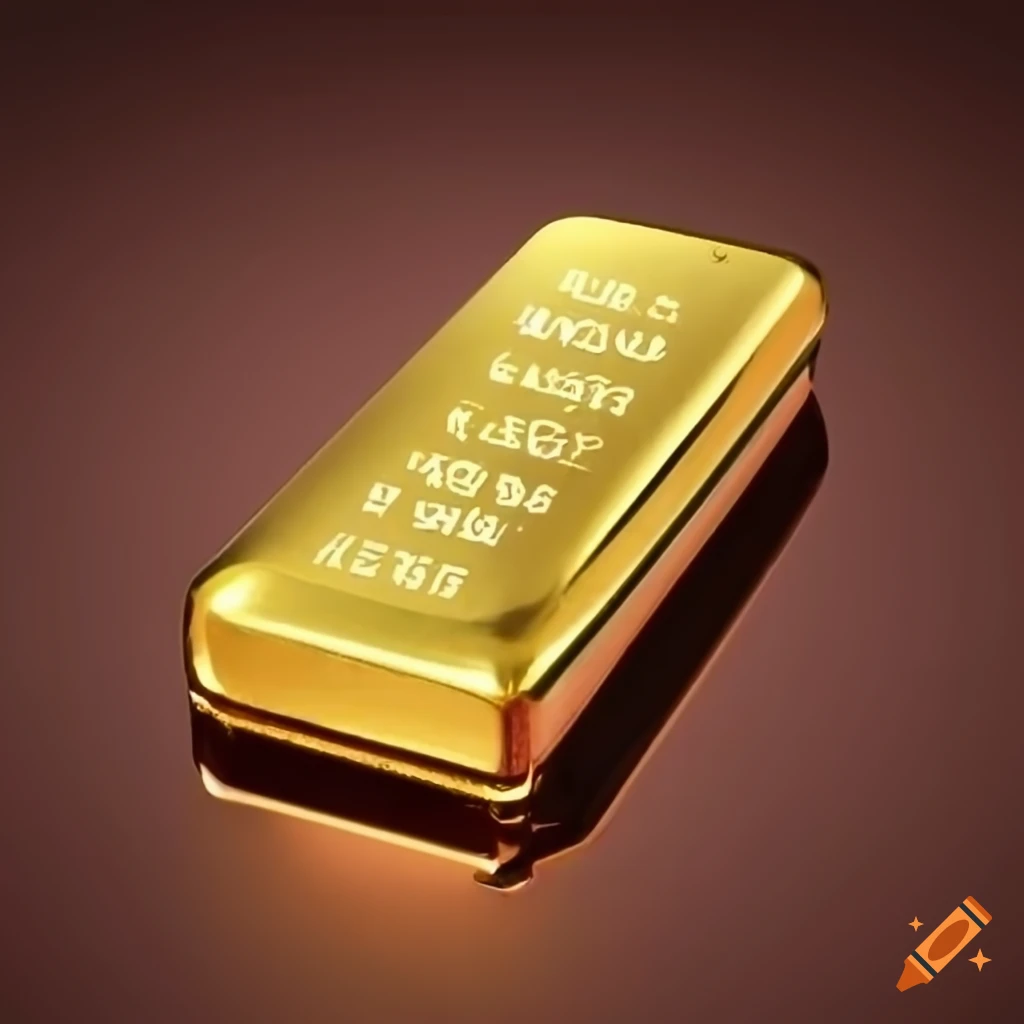 Gold bar on Craiyon