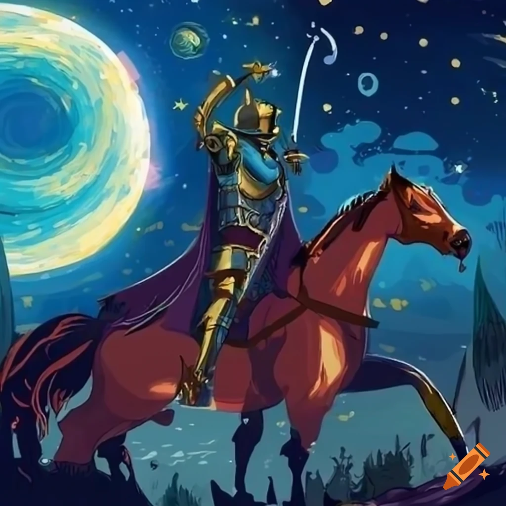 Hungarian mythology featuring attila and his hun warriors on horses ...