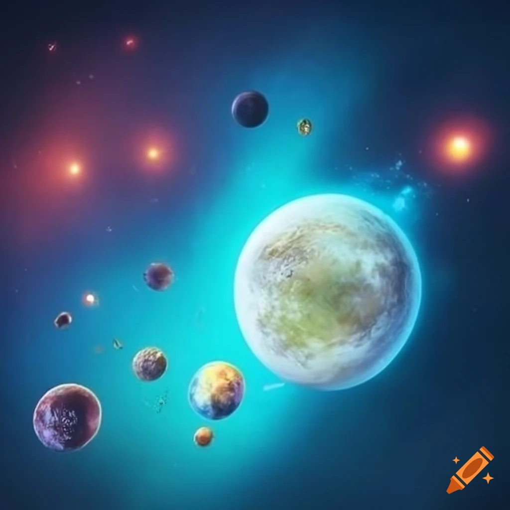 Funfact planet on Craiyon