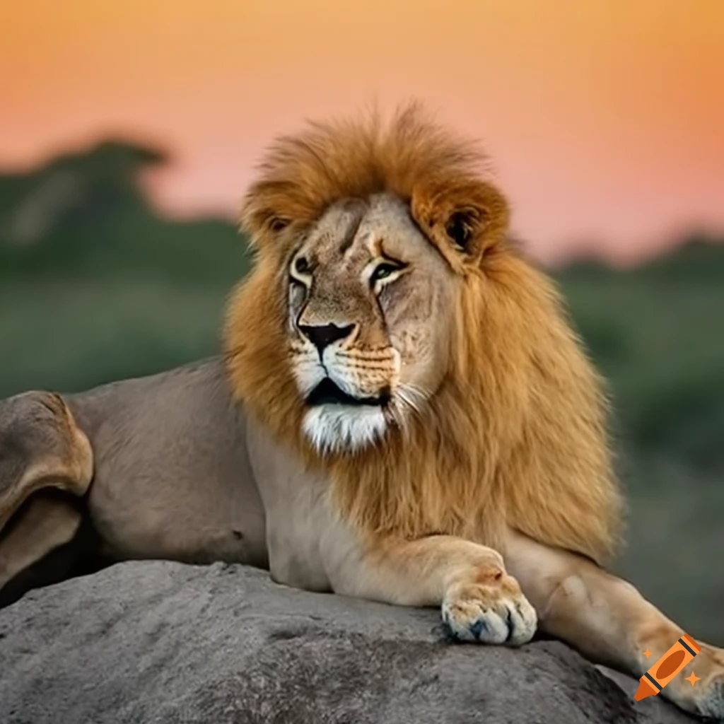 Lions images created on Craiyon