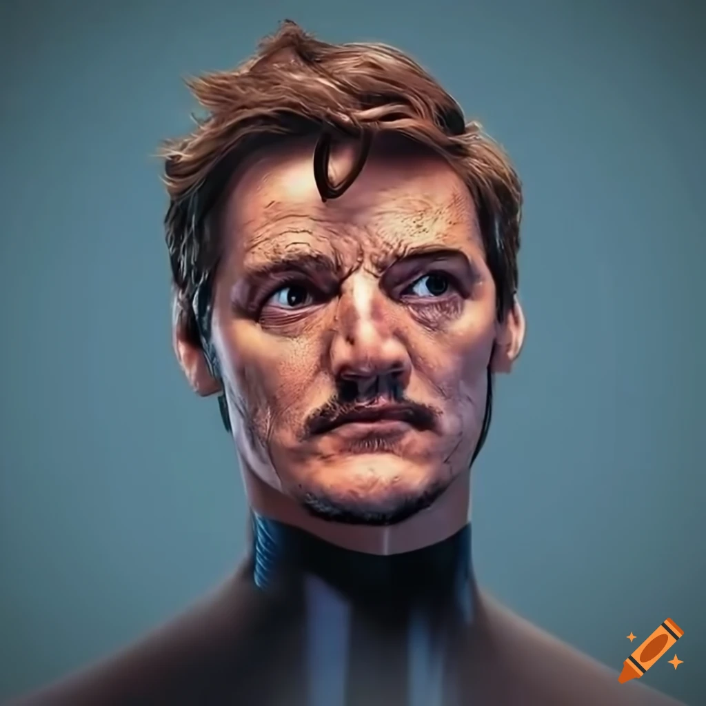 Pedro Pascal as Reed Richards Mr Fantastic in 60s style high-quality HD ...