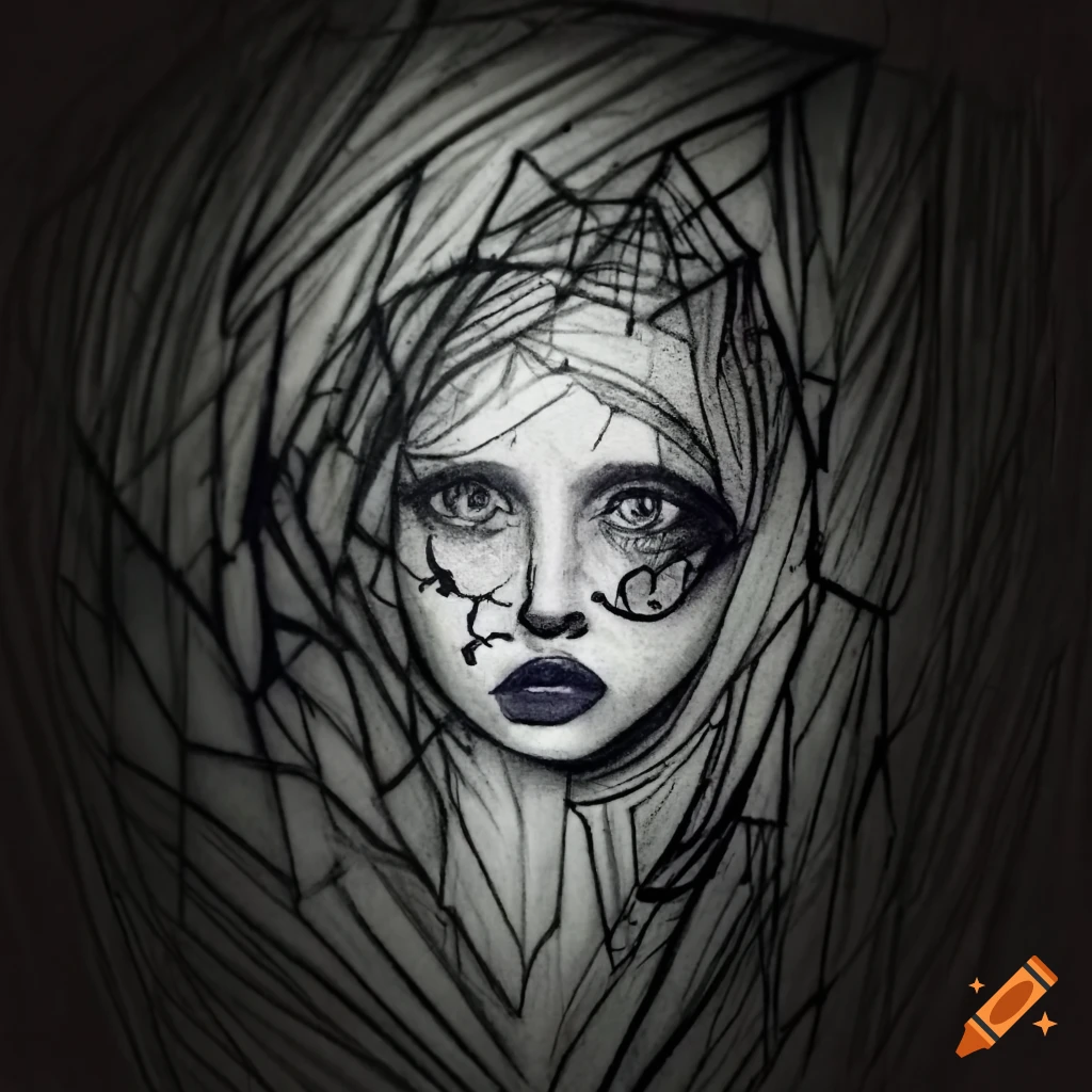 Symbolic tattoo design representing mental health challenges and ...