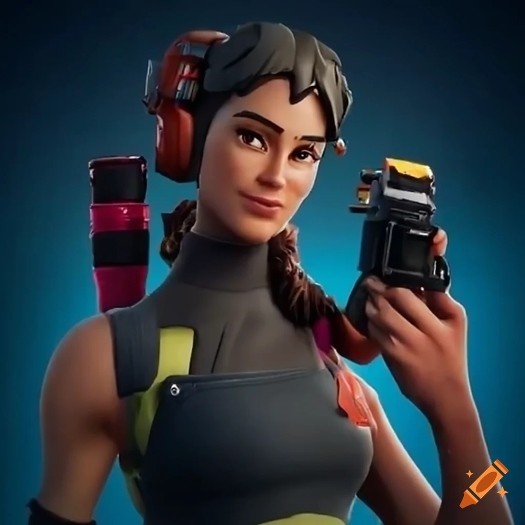 Cranking 90s in Fortnite with Livvy Dunn on Craiyon