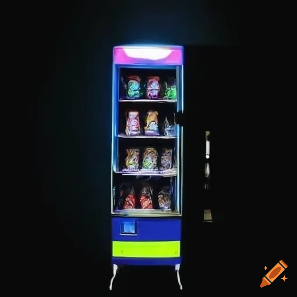 Alien vending machine on Craiyon