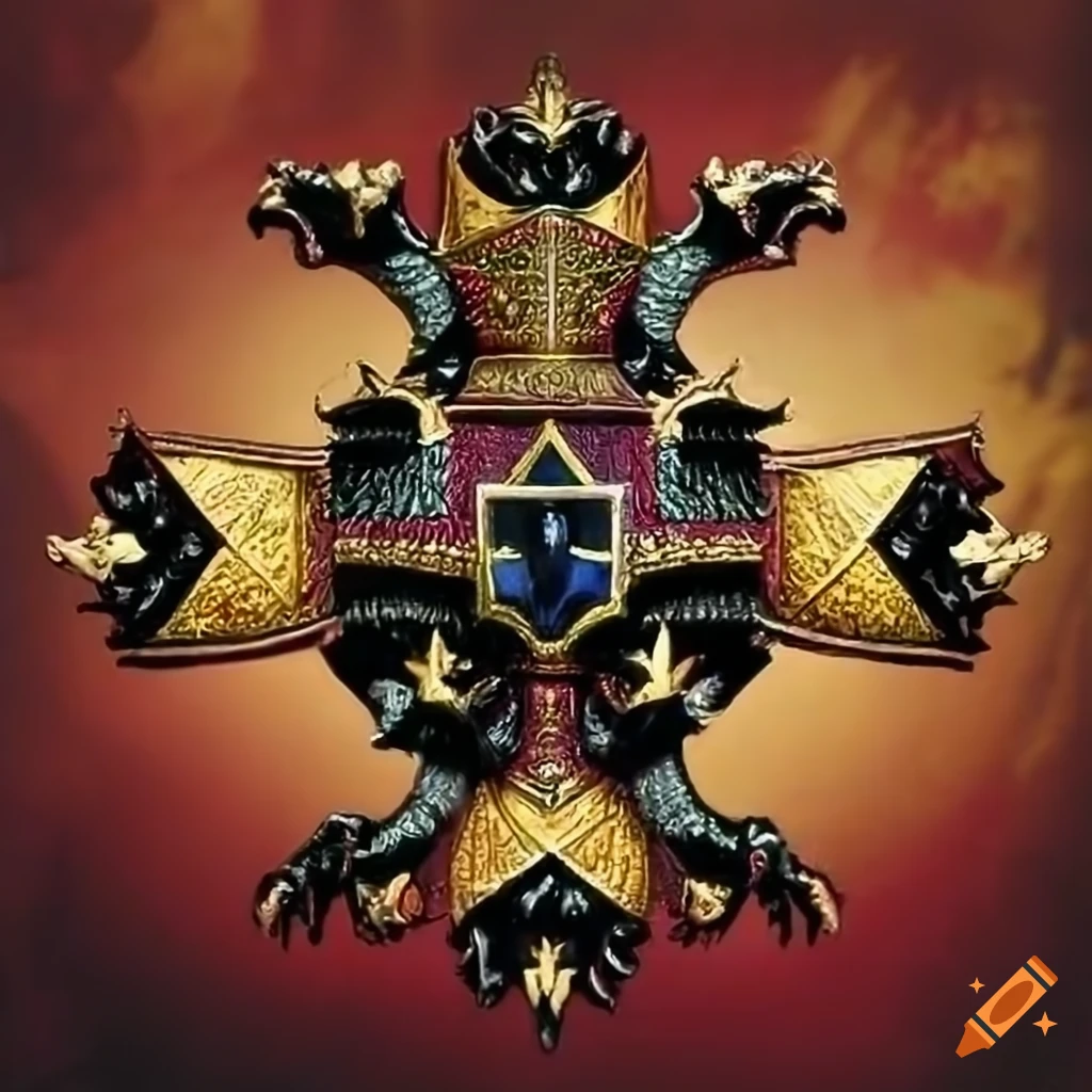 Description of The Order of the Dragon and its founding in 1408 on Craiyon