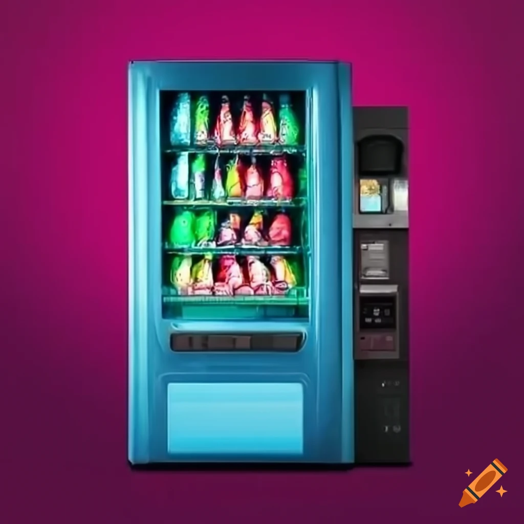 Alien vending machine on Craiyon