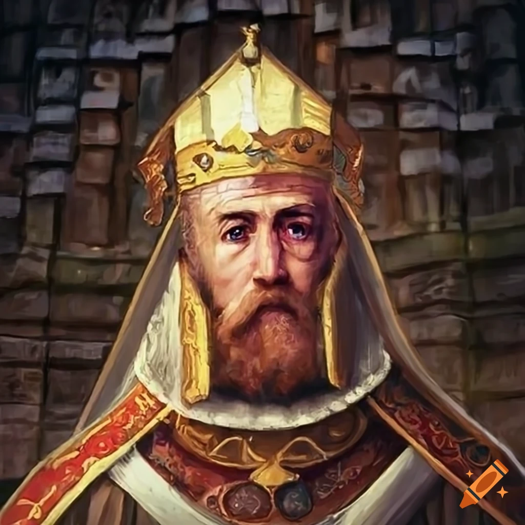 King rhodri ap owain of wales on Craiyon