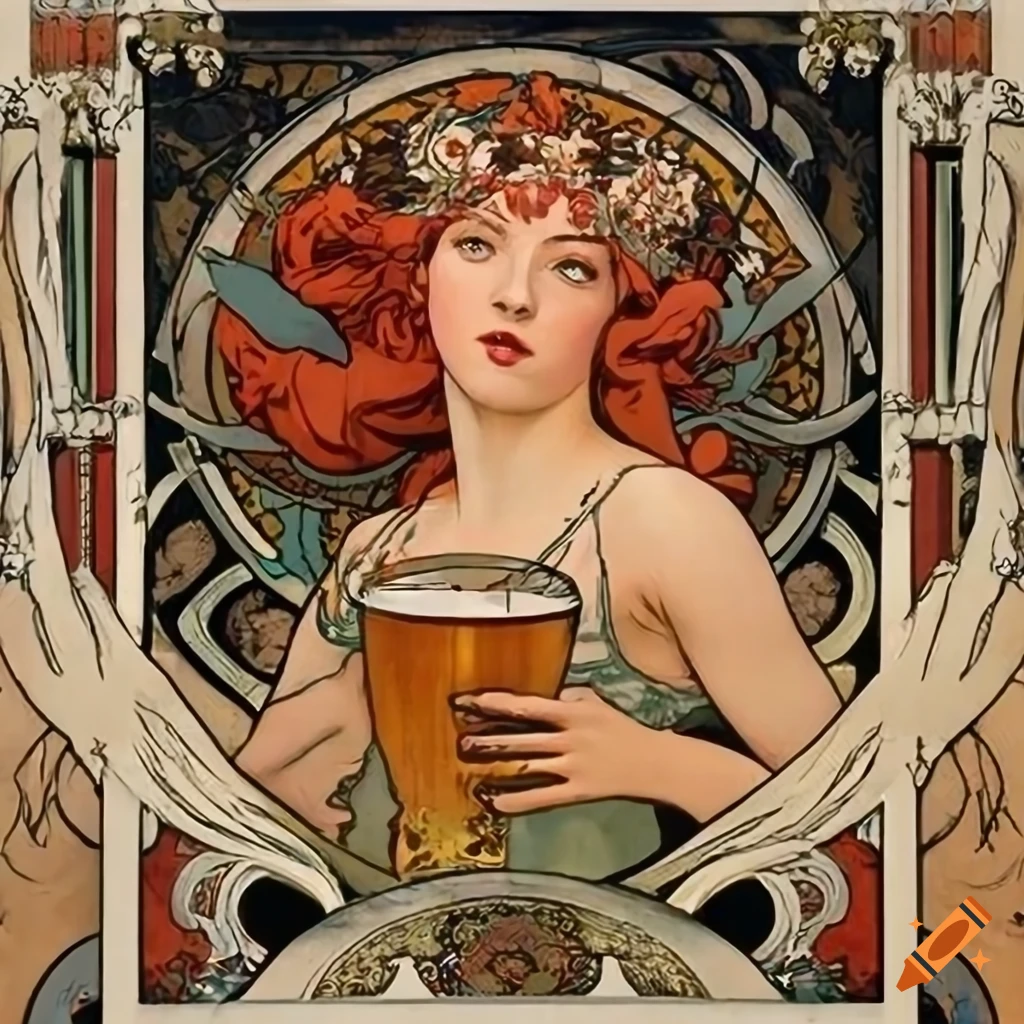 Artistic reference to James Gurney, Norman Rockwell, Alphonse Mucha ...