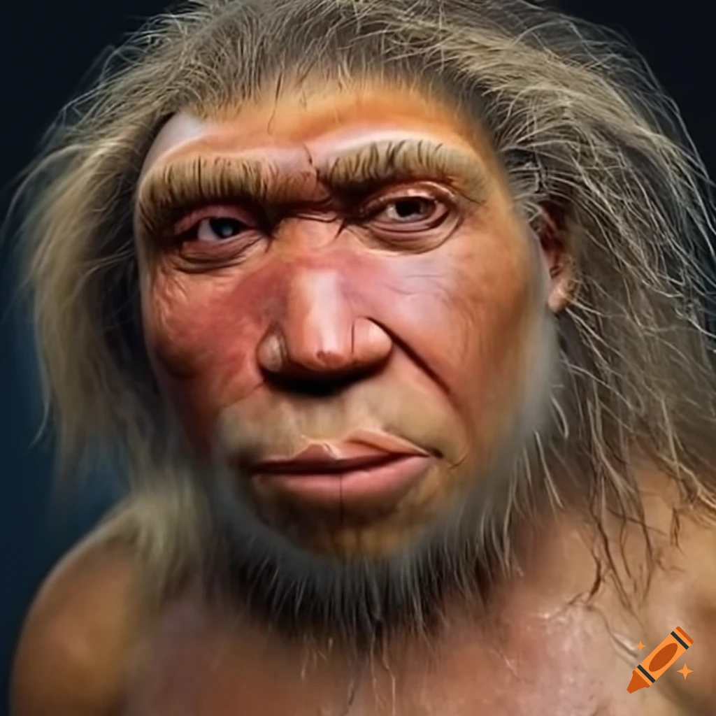 Neanderthal man on Craiyon