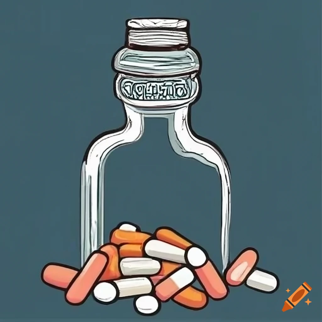 Medicine images created on Craiyon