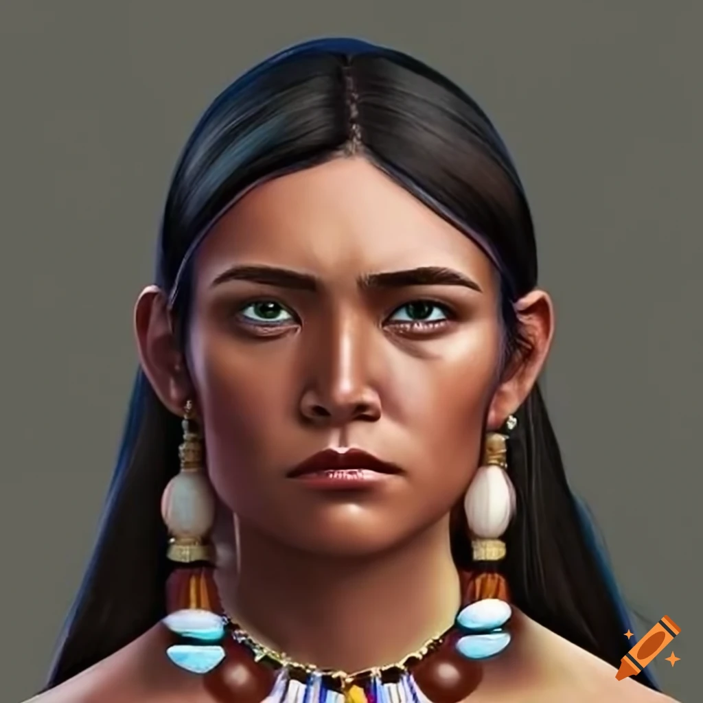 Description of a character with Cherokee heritage, long black hair, and ...