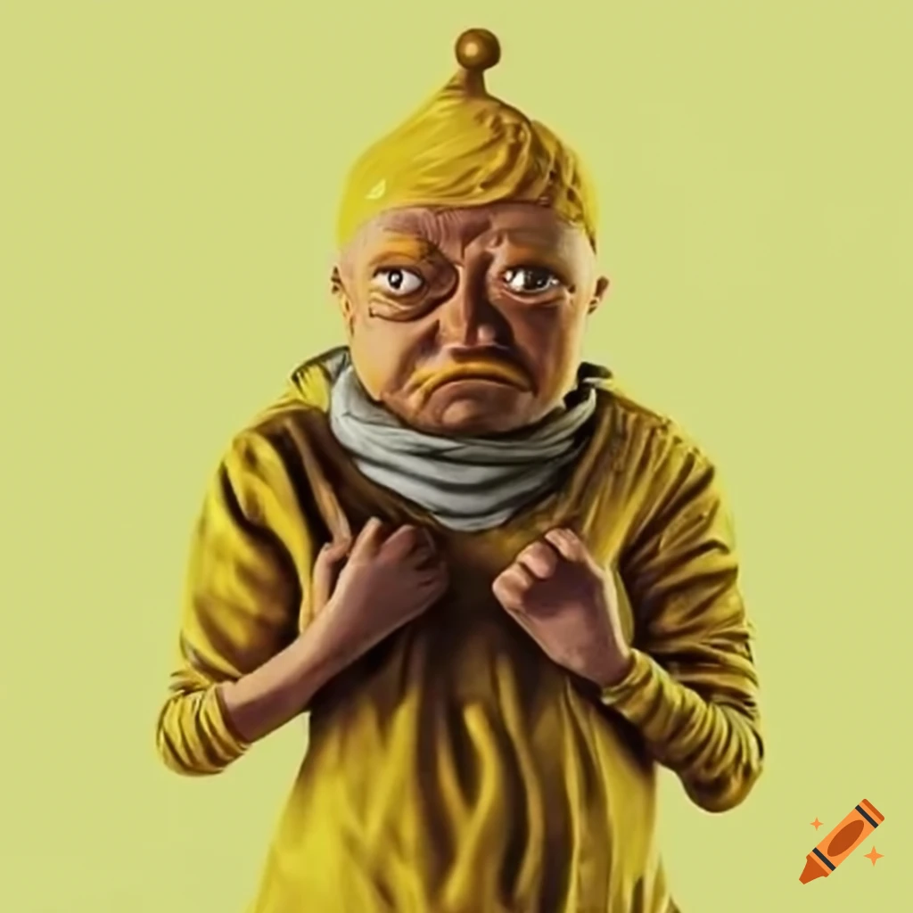 Mustard man on Craiyon