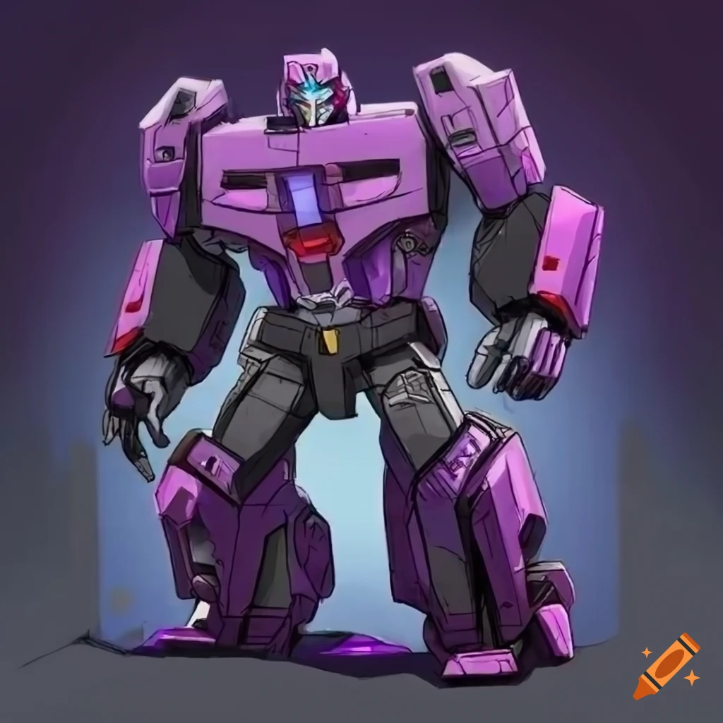 Transformers Megatron design inspired by Earthspark, Cyberverse, and ...