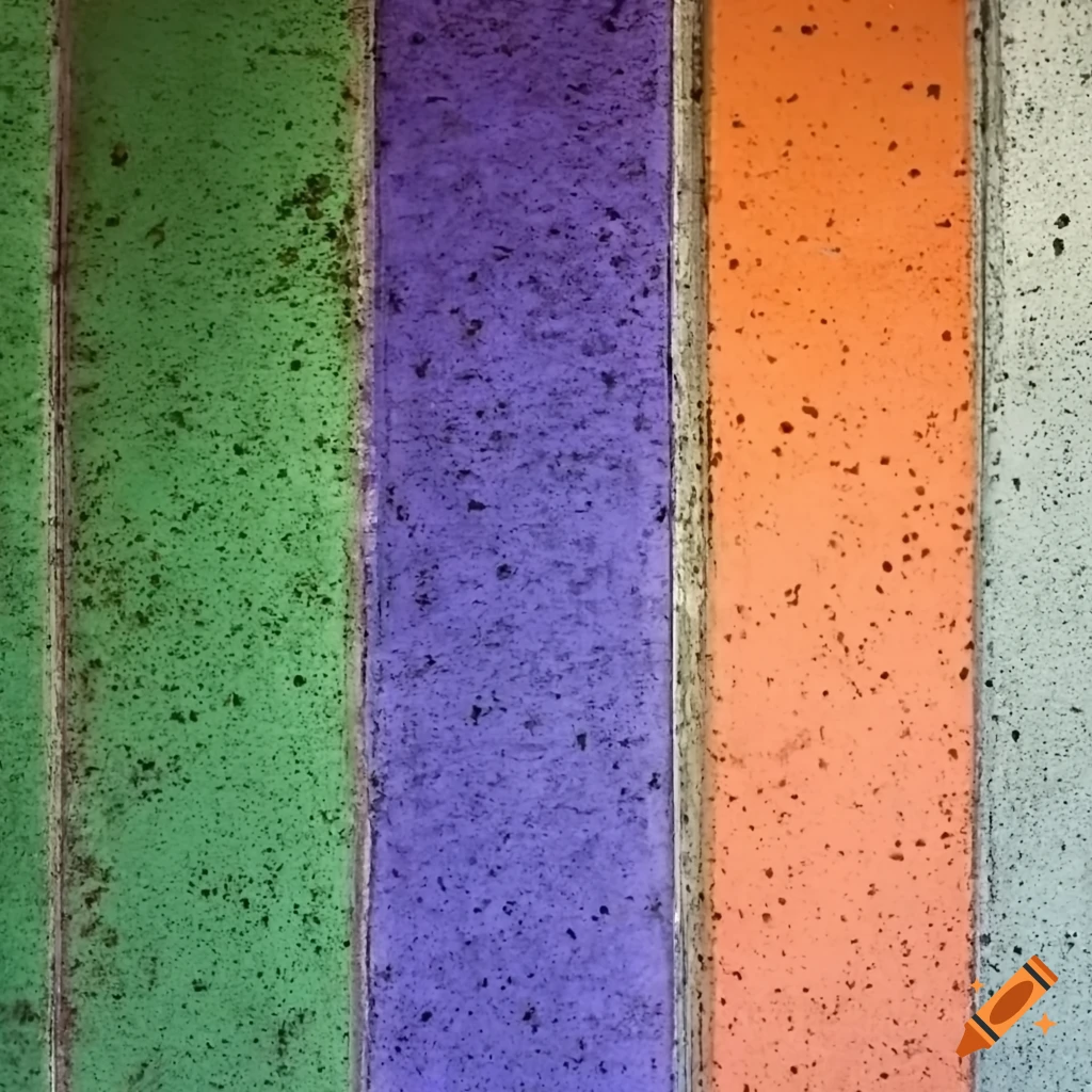 Colored concrete surface on Craiyon