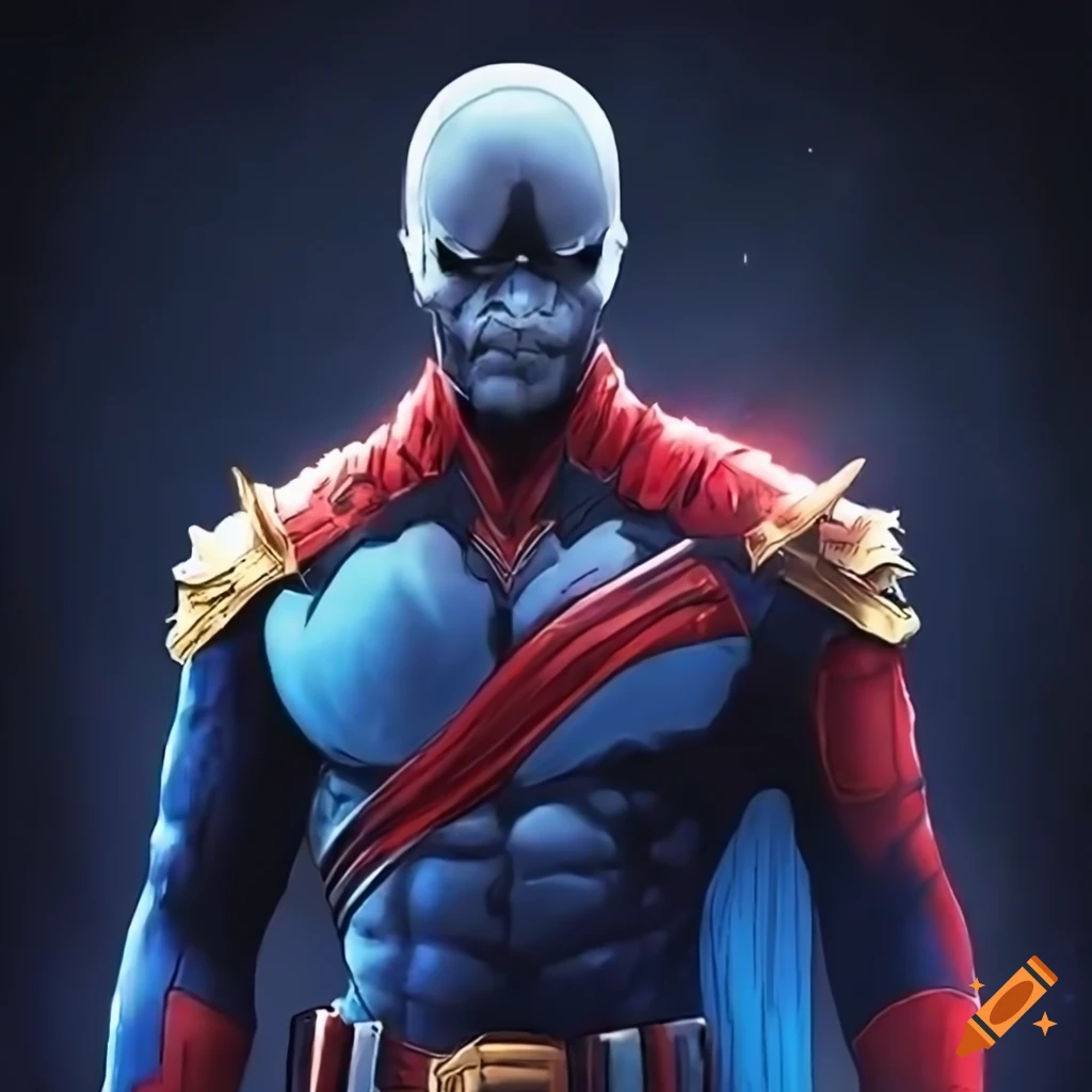 Oc mutant superhero with homelander and judge dredd stylings in ...