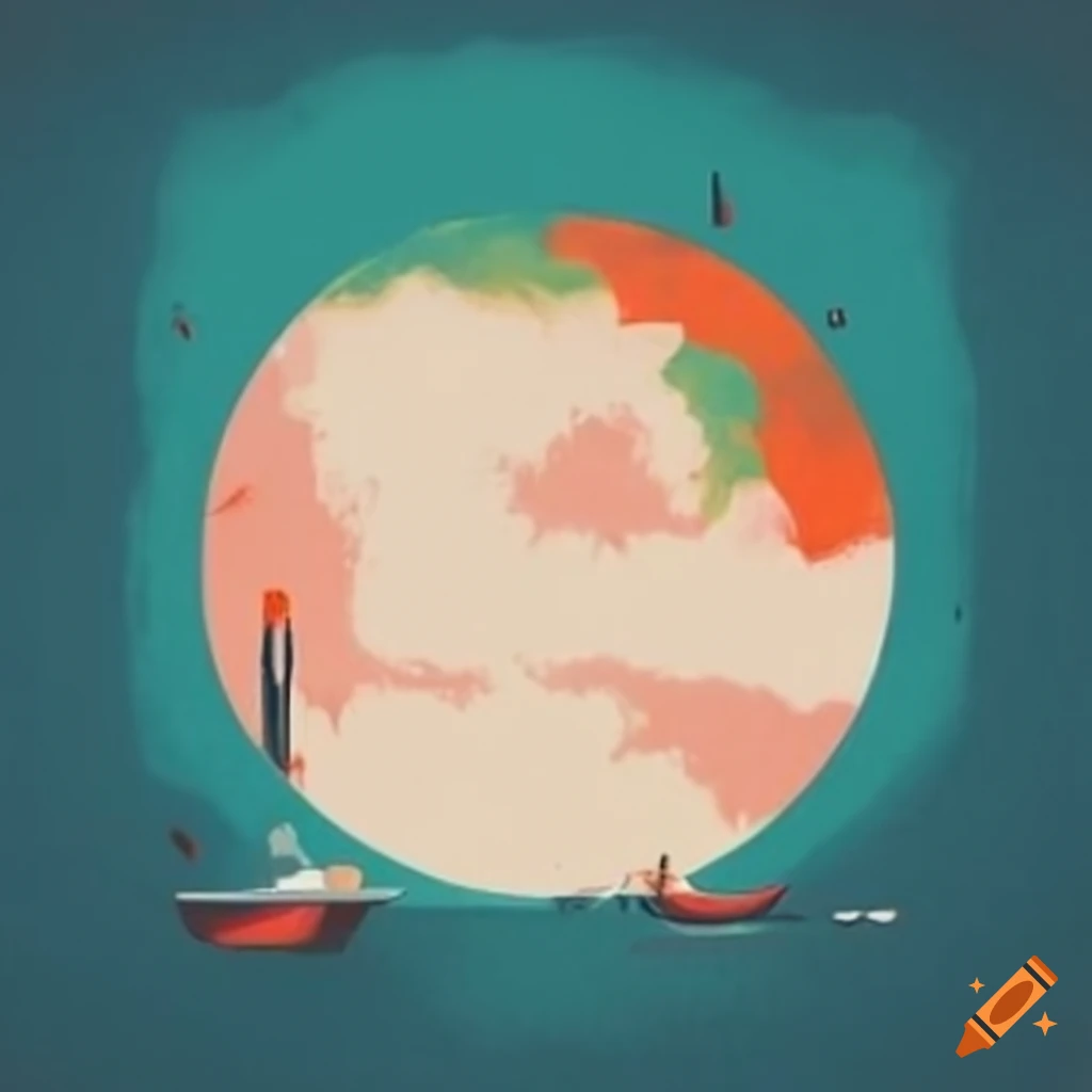 Poster on restore, reimagine, reuse concept on Craiyon