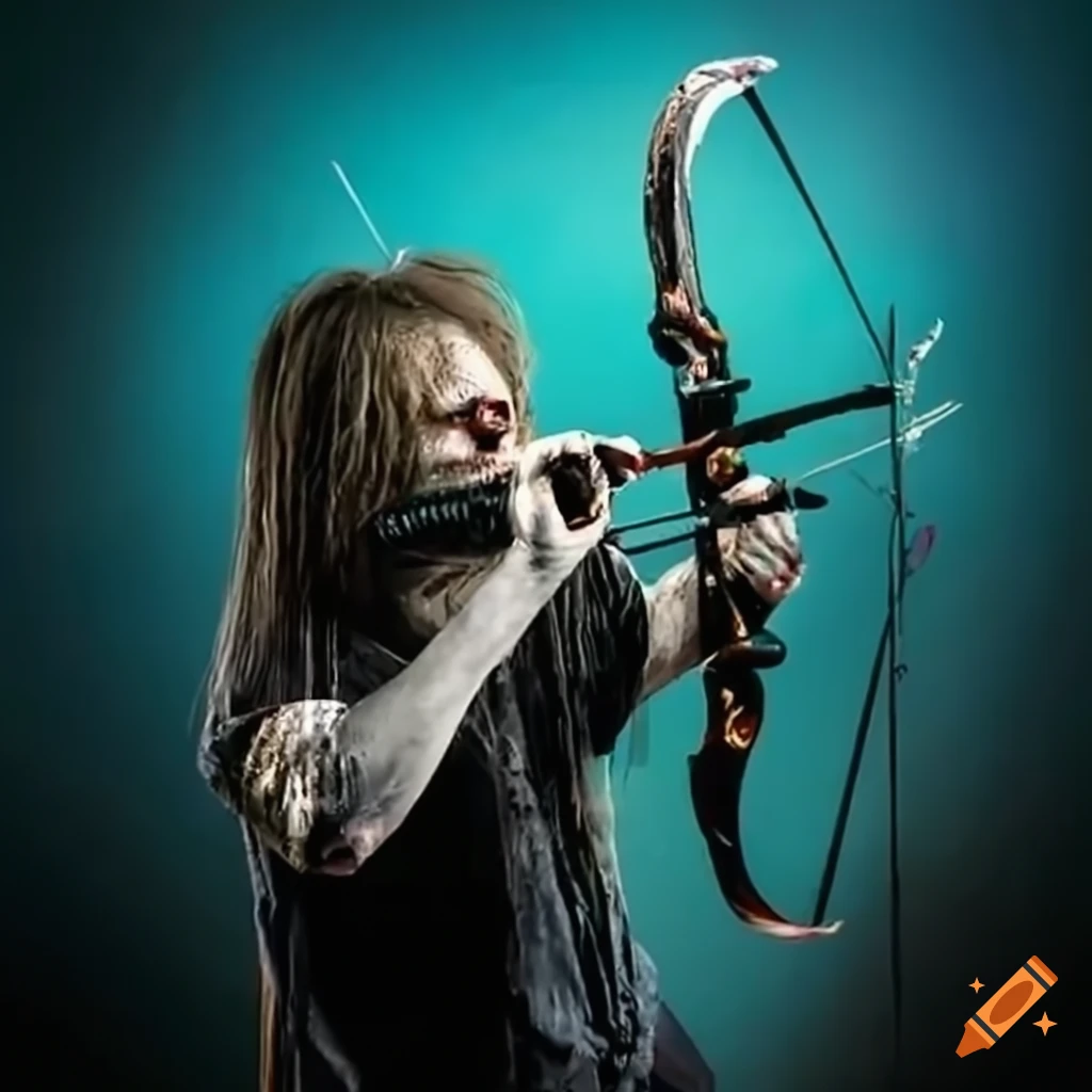 Fish in a heavy metal band practicing archery at a birthday party on ...