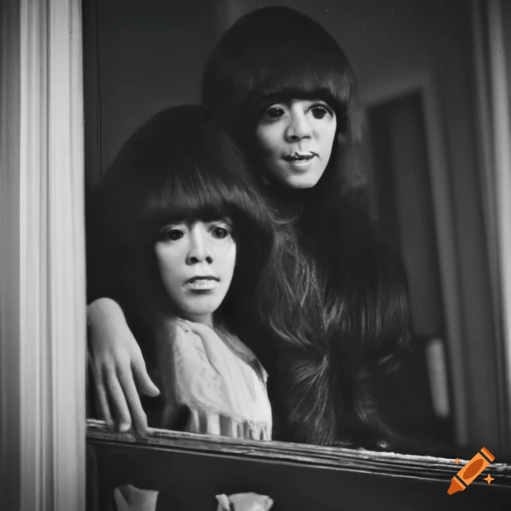 Ronnie spector with john lennon overlooking paris from an elegant ...