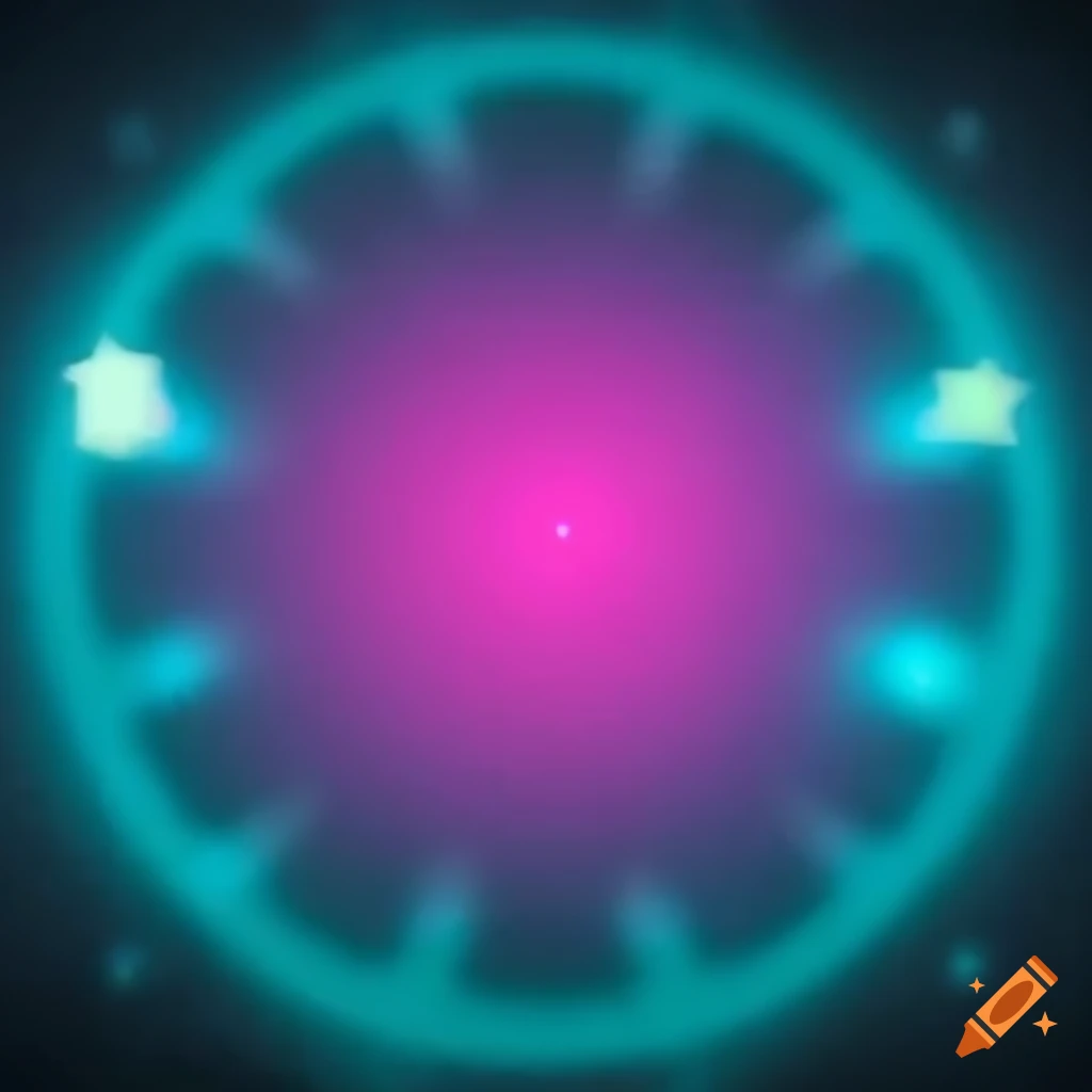 Youtuber's Studio room with subtle neon glow and bold 'ROUND 2 STAR ...