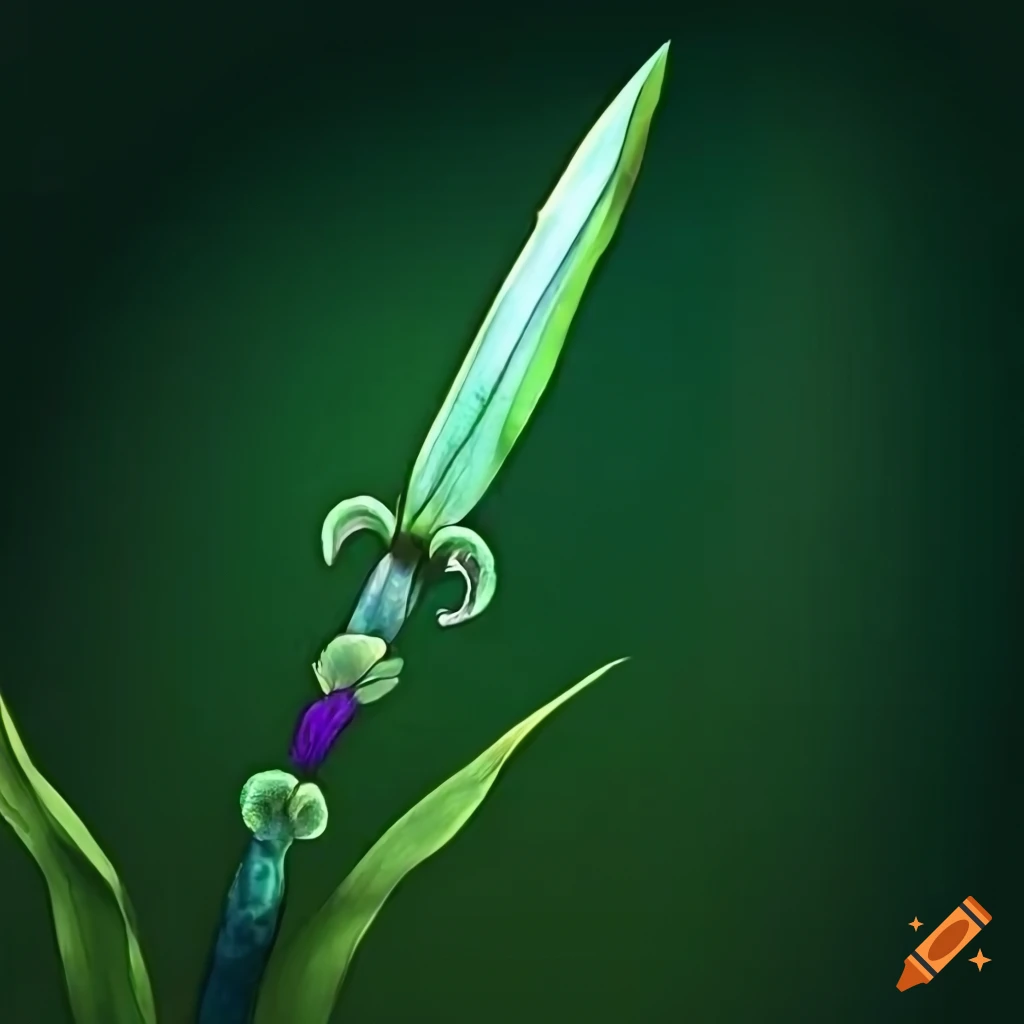 Sword-like plant on Craiyon