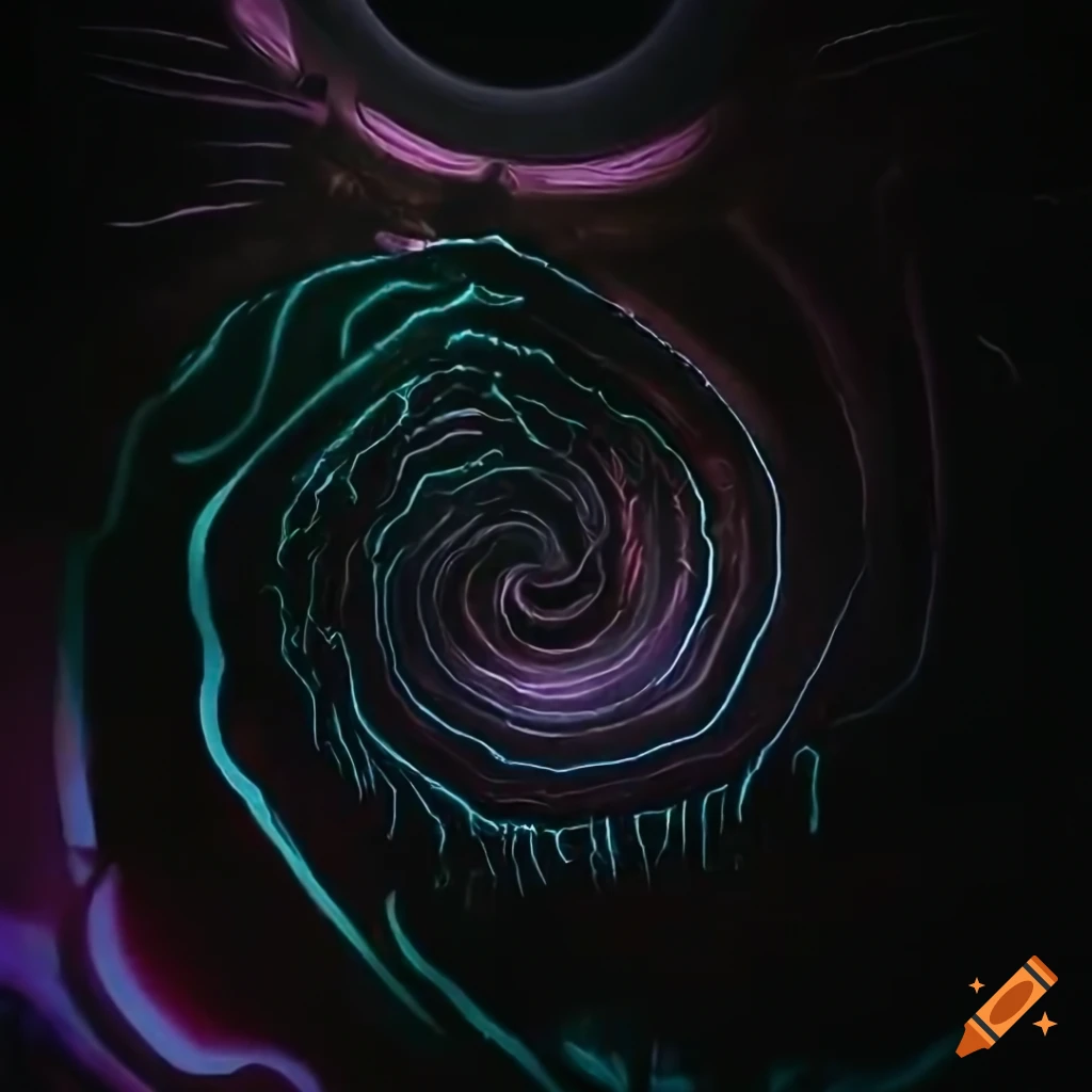 Psychedelic visuals inspired by dmt experiences on Craiyon