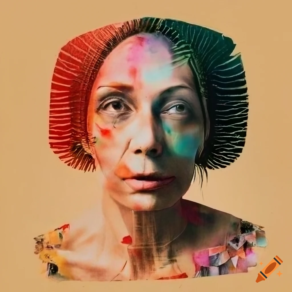 Collage artwork of photorealistic images with Dada and surrealist ...