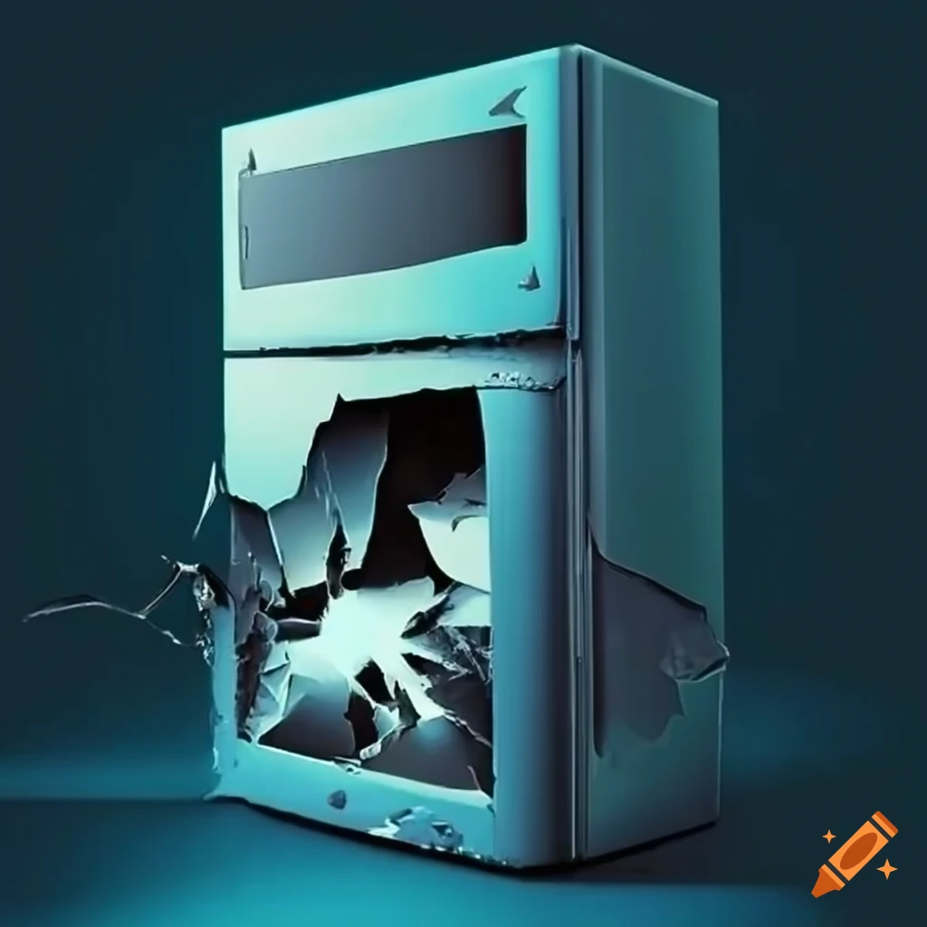 Broken computer on Craiyon