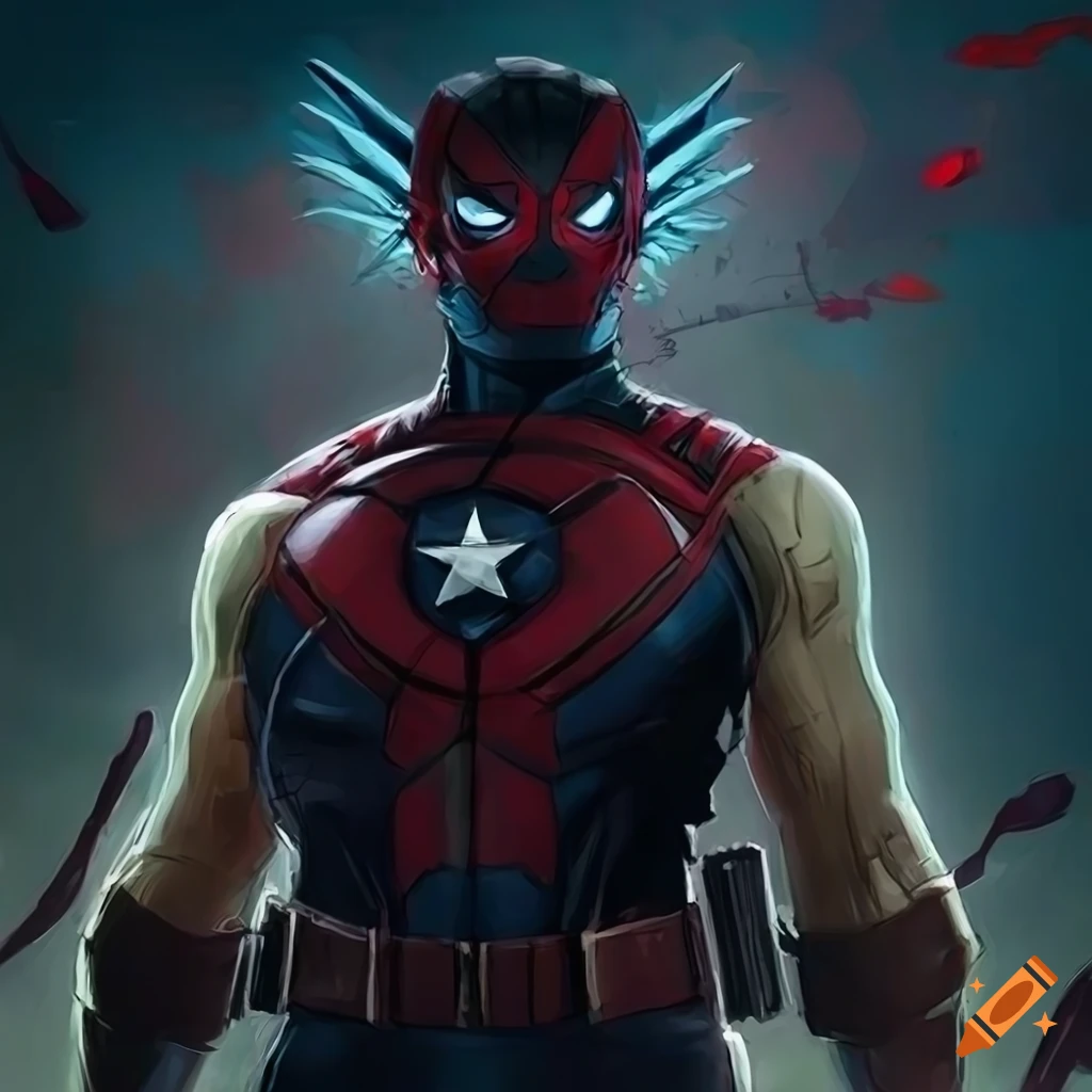 Stunning comic art by greg rutkowski in marvel character portrait style ...