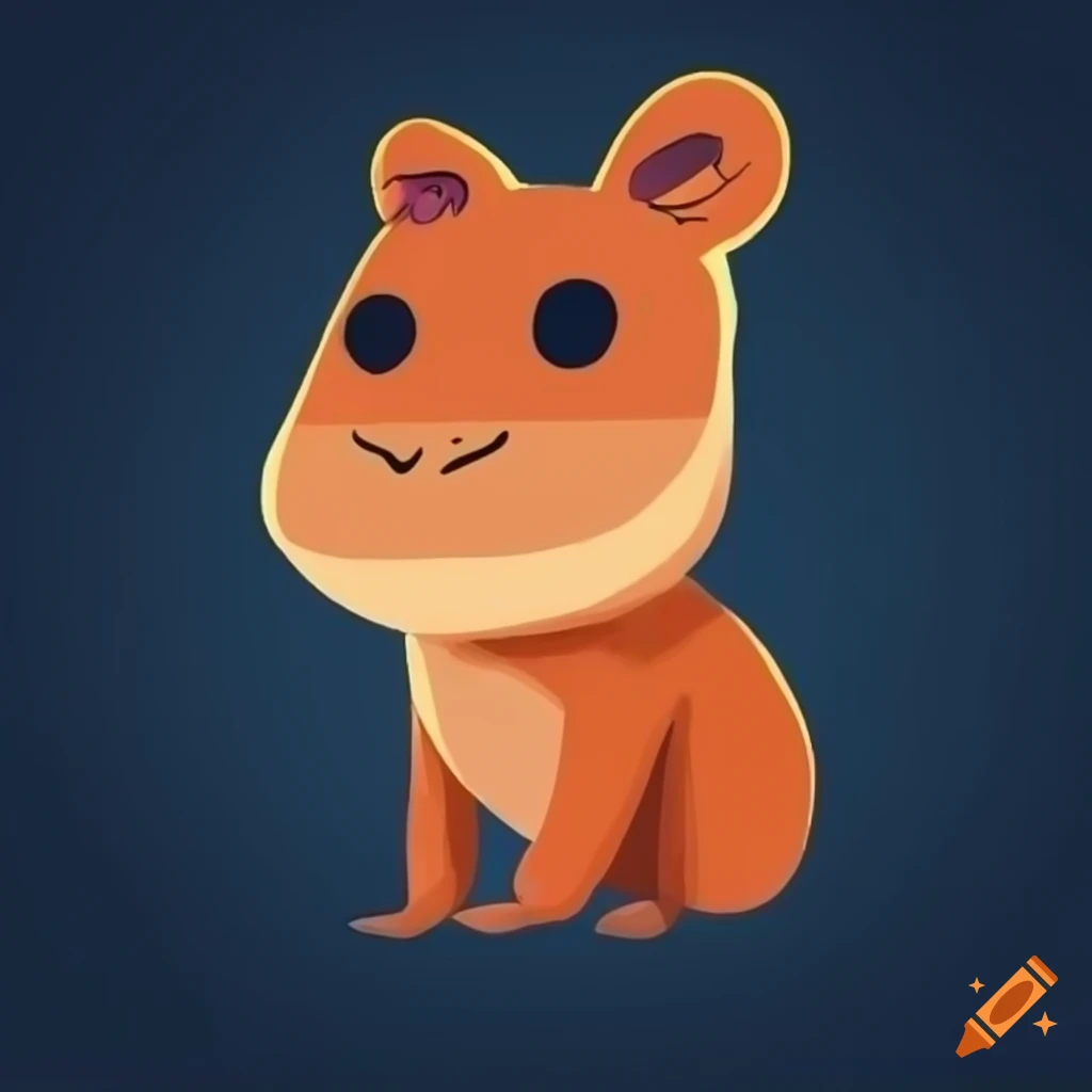 Stylized and charming animal character in Aaron Trevor illustration ...