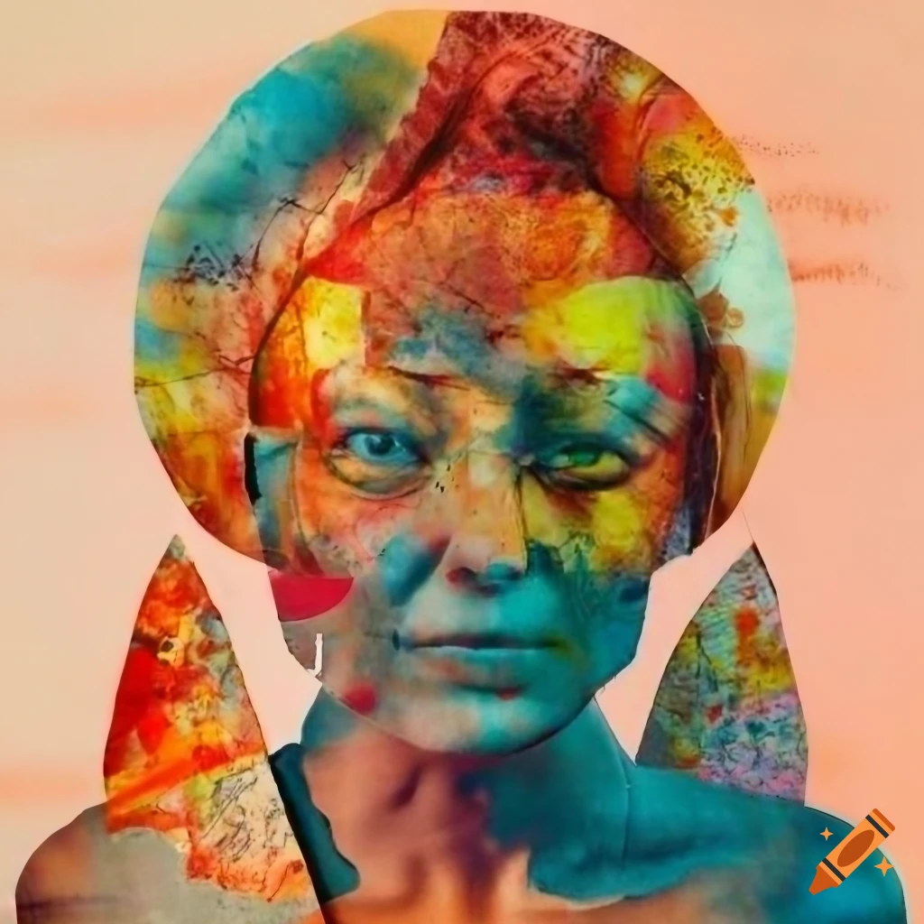 Hannah Hoch collage portraying photorealistic images of women with ...