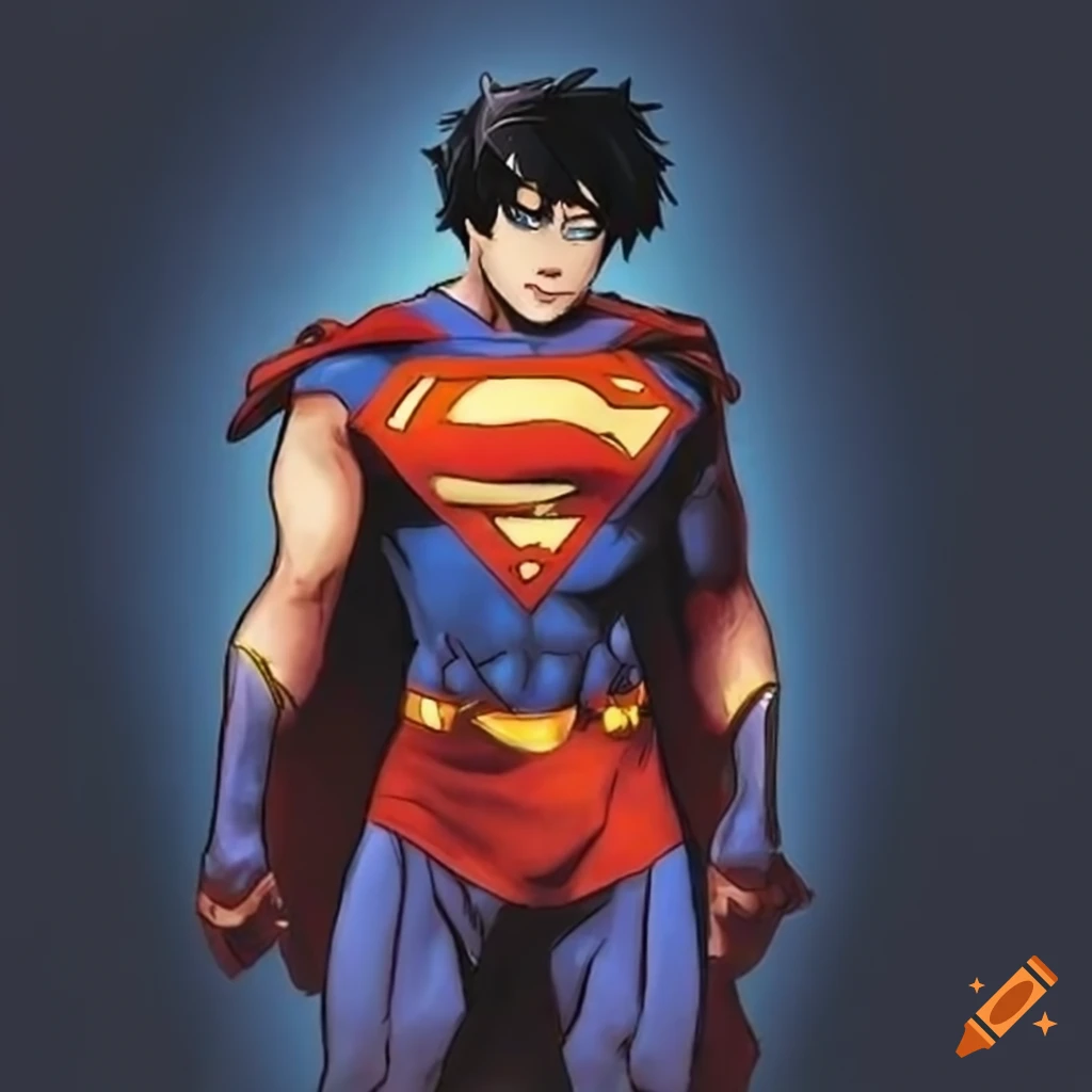 Superboy on Craiyon