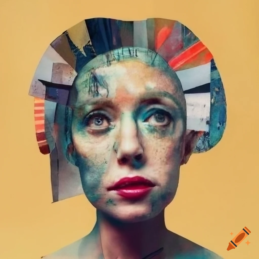 Hannah hoch collage with photorealistic images of women and detailed ...