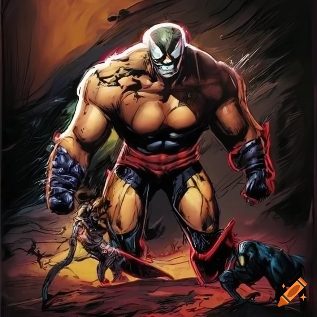 Superhero chest symbol in stunning comic art style on Craiyon