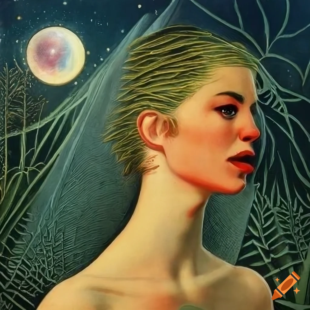 Nonbinary human gazing through Celestial veil in Science Fiction ...