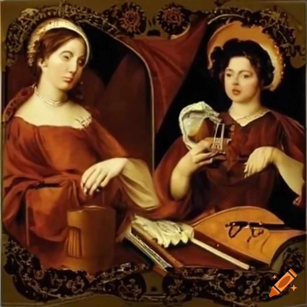 Baroque music on Craiyon