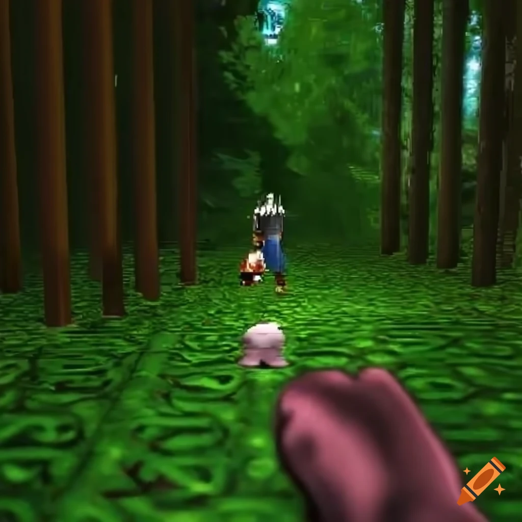 Screenshot from lsd: dream emulator ps1 game on Craiyon