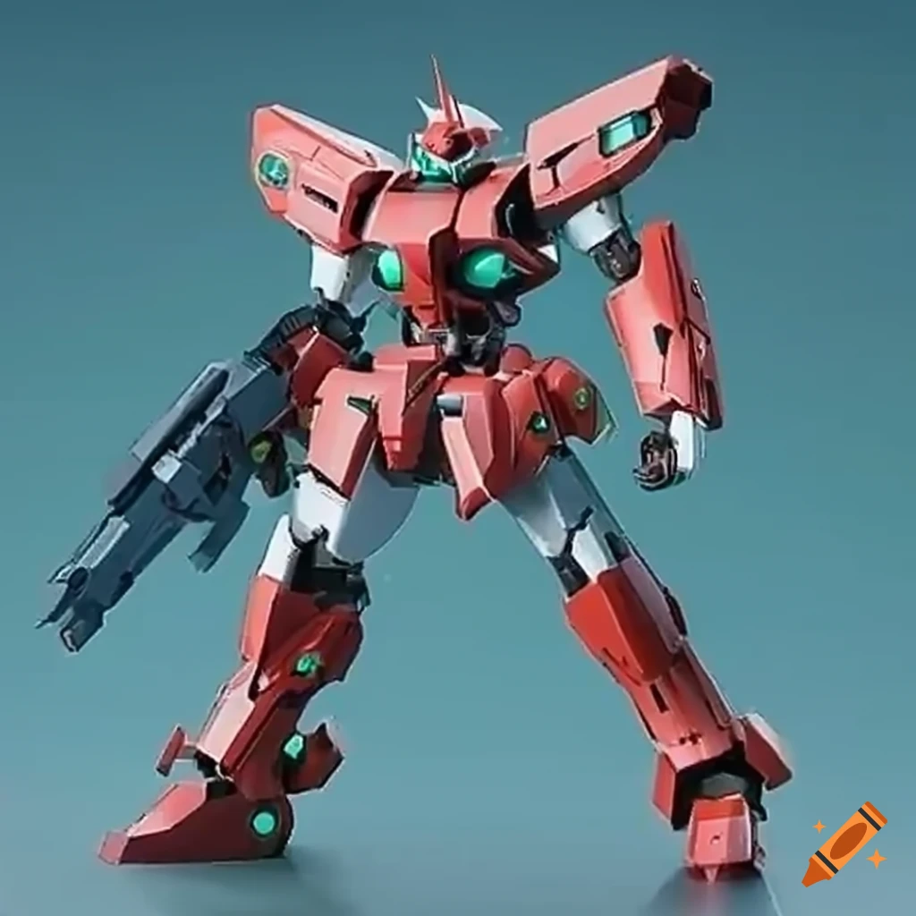 Japanese inspired mecha design model kit - mobile suit on Craiyon