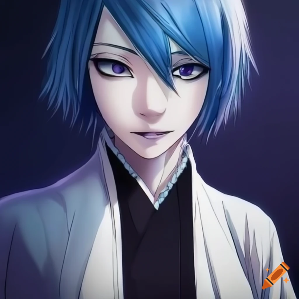 Female Shinigami character from Bleach with unique features on Craiyon