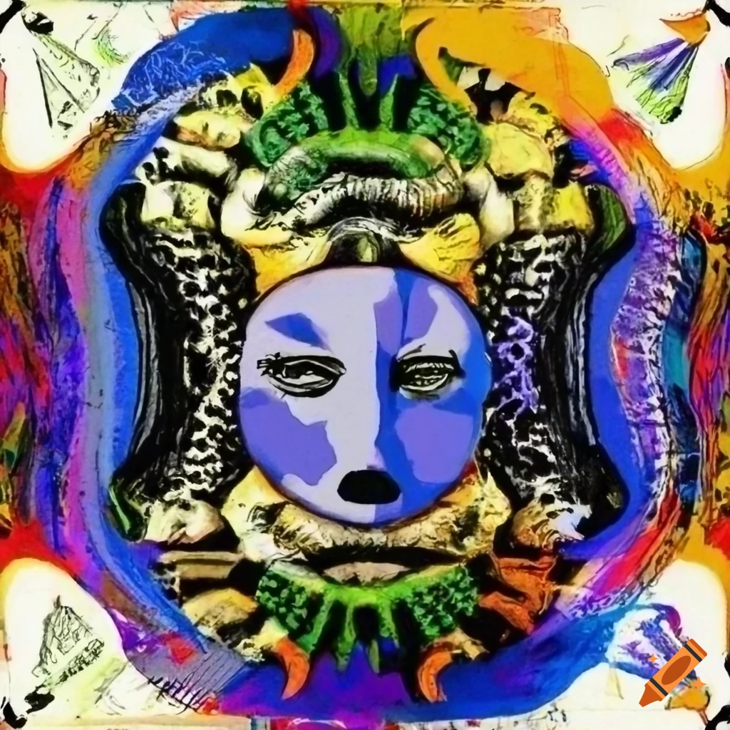 Math punk rock album cover art 'The Roarer' on Craiyon