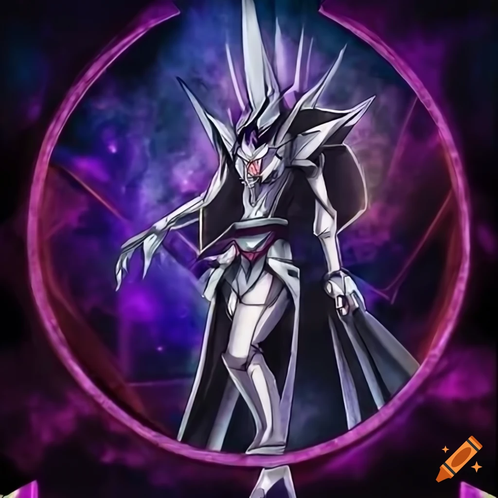 Robed figure in dark ritual circle from yugioh card art on Craiyon